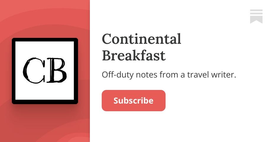 Continental Breakfast | Natalie Compton | Substack