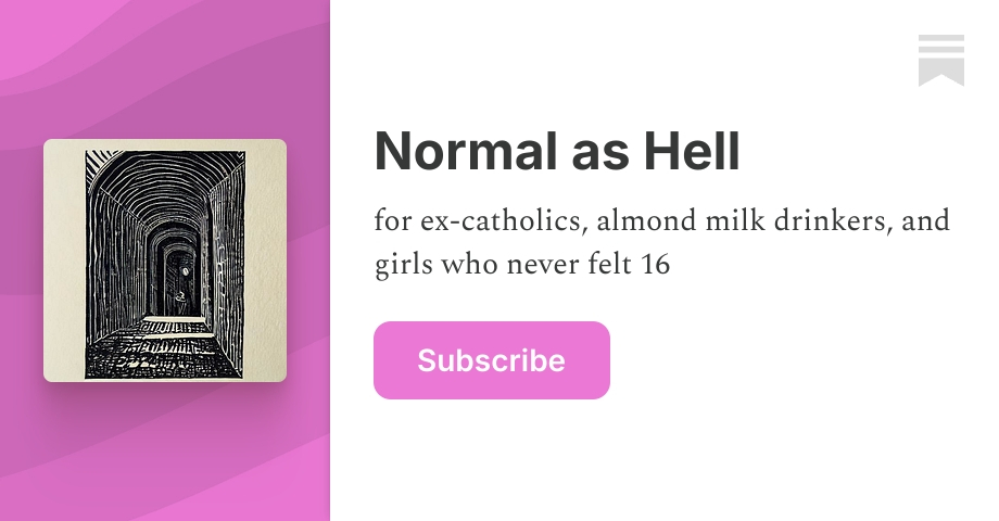 Normal as Hell | Natalie | Substack