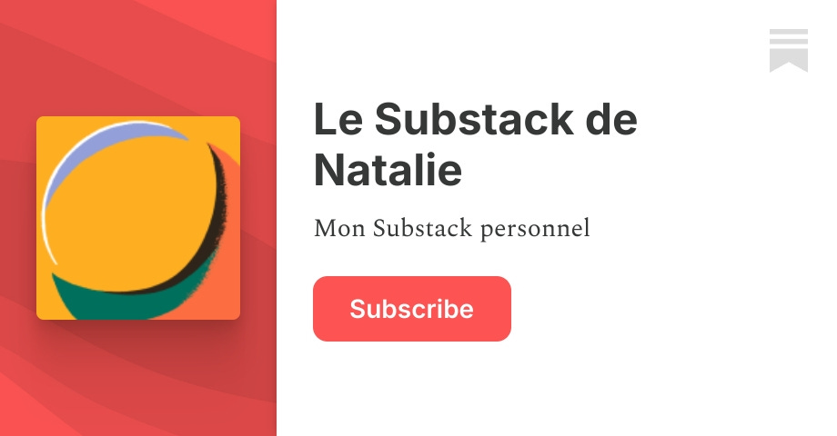 Le Substack de Natalie | Natalie Rosenberg | Substack
