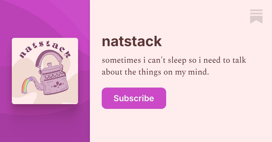 natstack | natasha | Substack