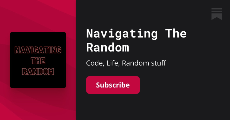 Navigating The Random | Tejumade | Substack