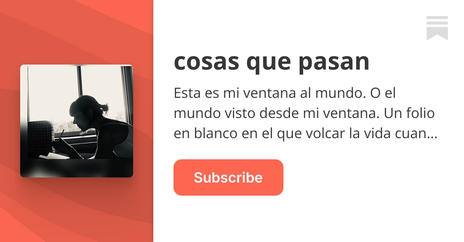 cosas que pasan | Nayra Suárez Guimerá | Substack