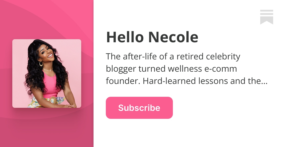 Hello Necole | Substack