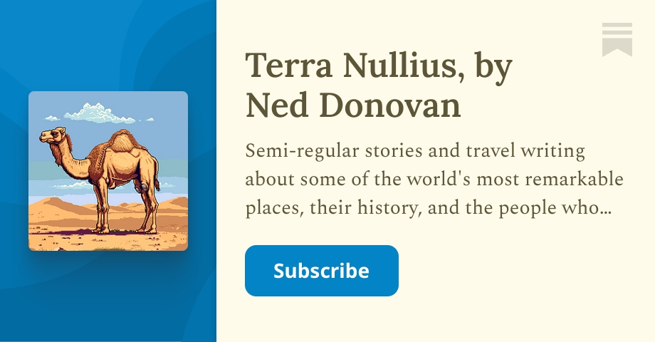 Terra Nullius, a newsletter by Ned Donovan