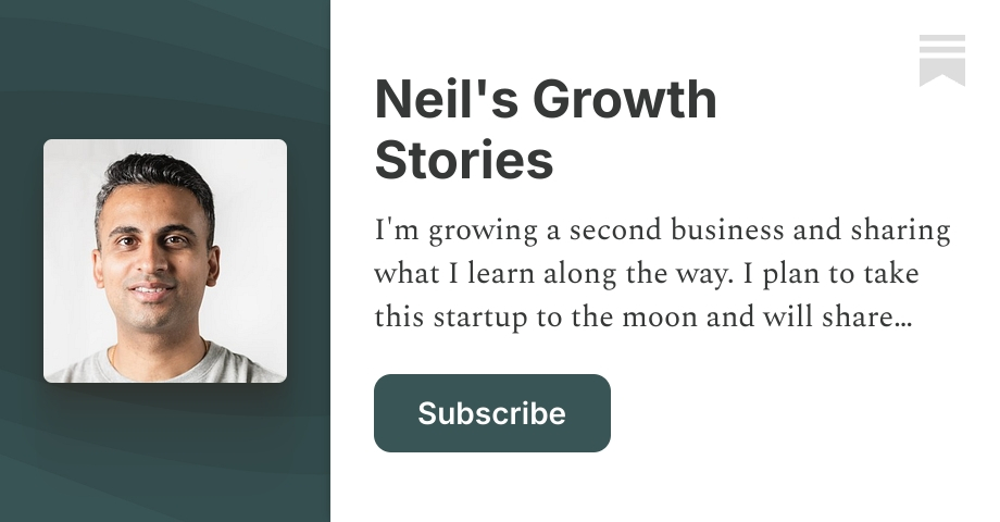 Neil's Growth Stories | Neil Sheth | Substack