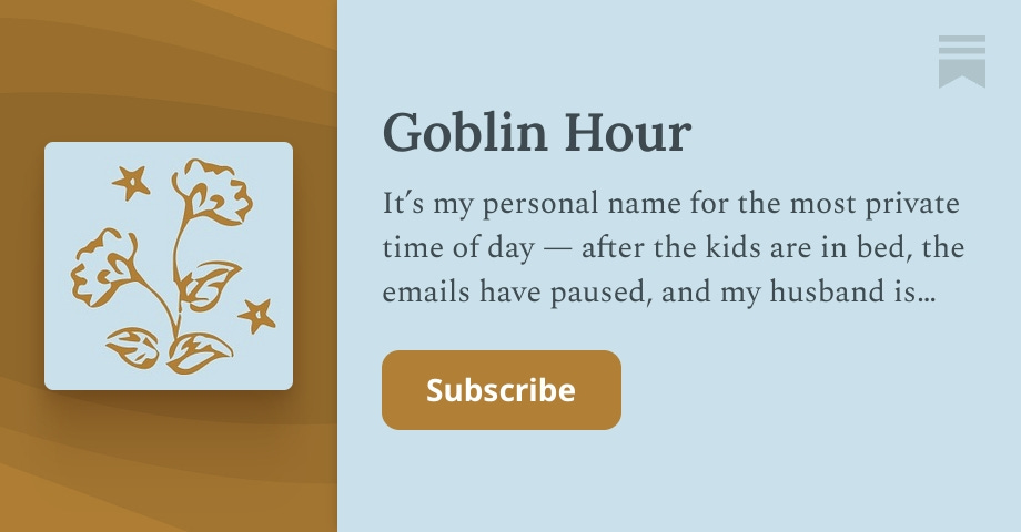 About - Goblin Hour