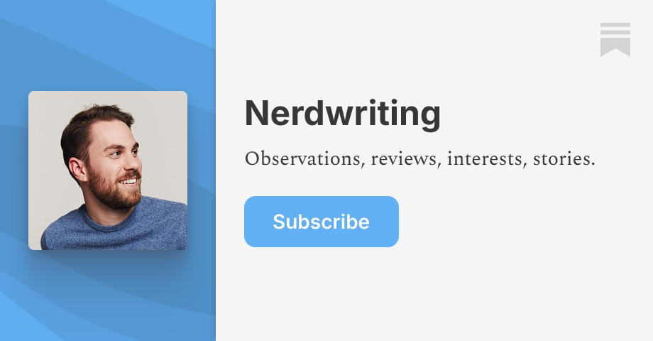 Nerdwriting | Evan Puschak | Substack