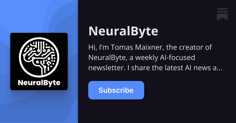 NeuralByte | Tomas Maixner | Substack