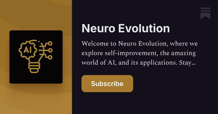 Neuro Evolution | Nariman Emadzadeh | Substack