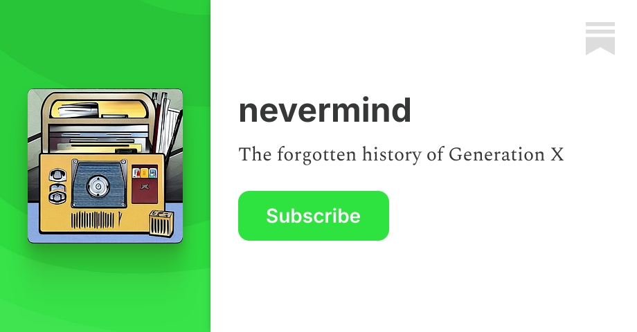 nevermind | Andrew Potter | Substack