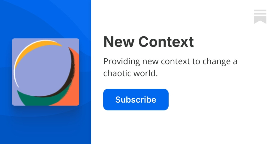 New Context | Doug Minnick | Substack
