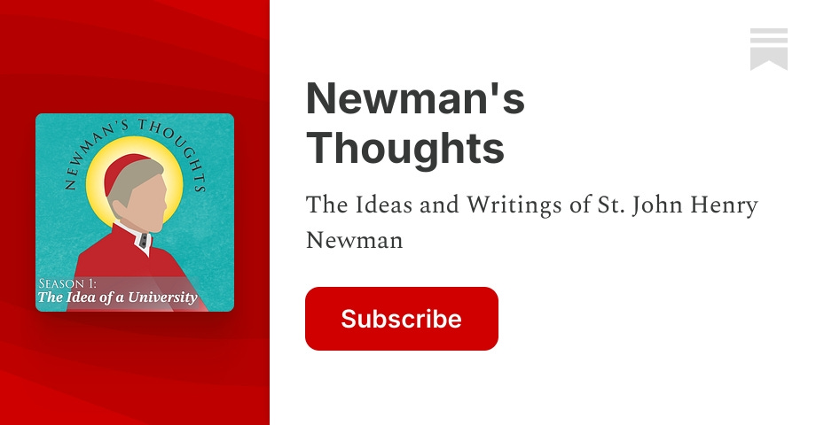 Newman's Thoughts | Newman Institute | Substack