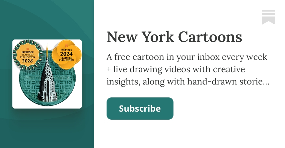 New York Cartoons | Jason Chatfield | Substack