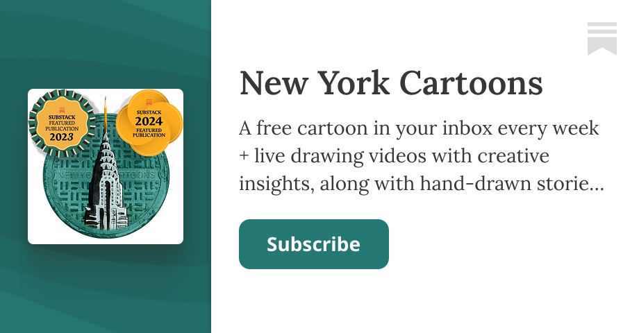 New York Cartoons | Jason Chatfield | Substack