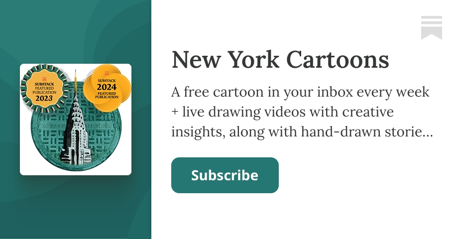 New York Cartoons | Jason Chatfield | Substack