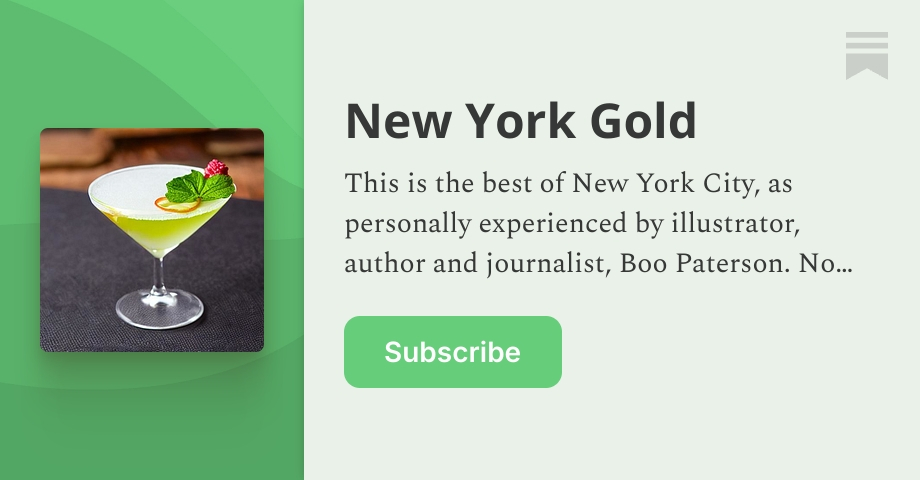 New York Gold | Boo Paterson | Substack