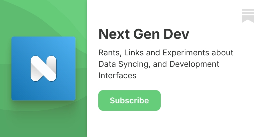 Next Gen Dev | André Terron | Substack