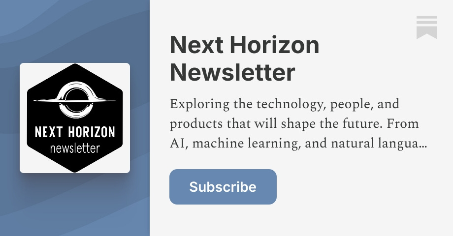 Next Horizon Newsletter | Kyle Evans | Substack
