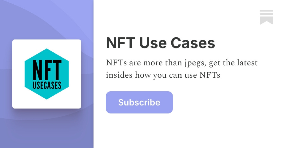 Welcome to NFT Use Cases! - NFT Use Cases Welcome to NFT Use Cases! - NFT Use Cases