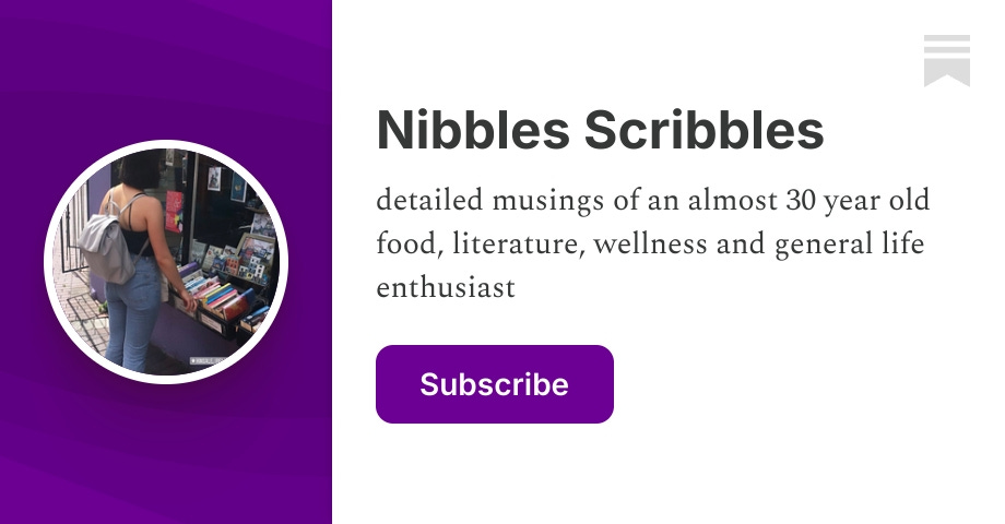 Nibbles Scribbles | Niamh Ní Chonghaile | Substack