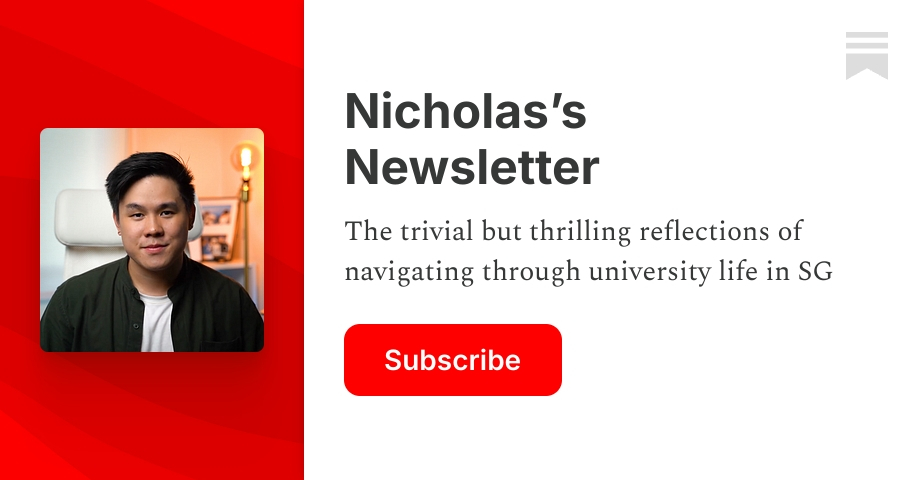 Nicholas’s Newsletter | Substack