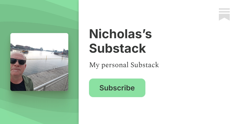 Nicholas’s Substack | Nicholas Claude | Substack