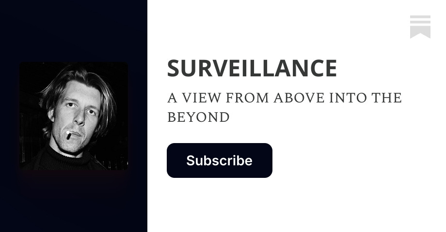 ABOVE TOWN | Nick Dove | Substack