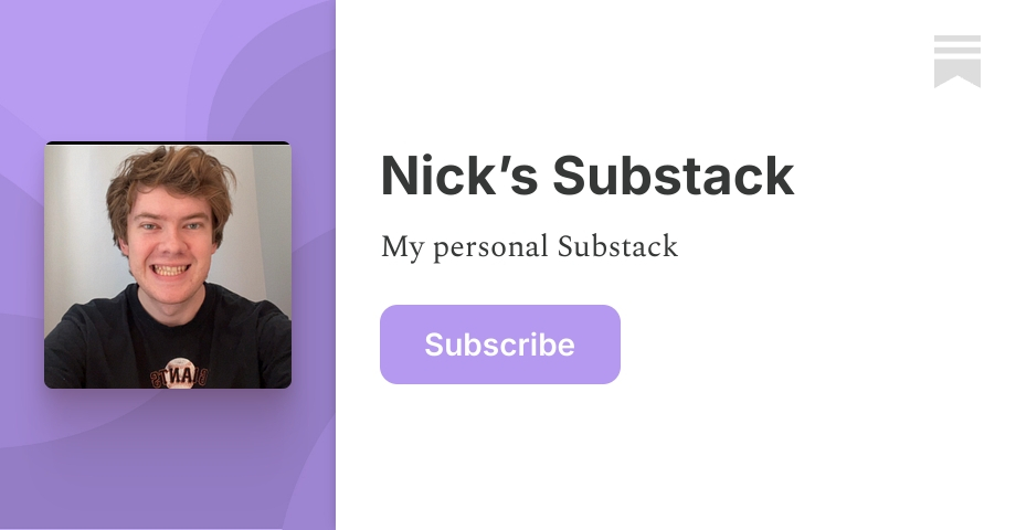 Stinky Roommate - by Nick San Miguel - Nick’s Substack