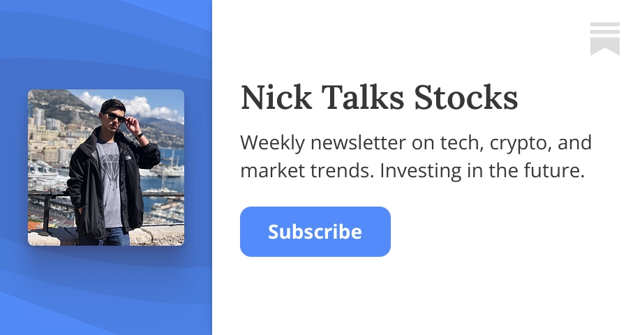 Nick Talks Stocks | Nick Wong | Substack
