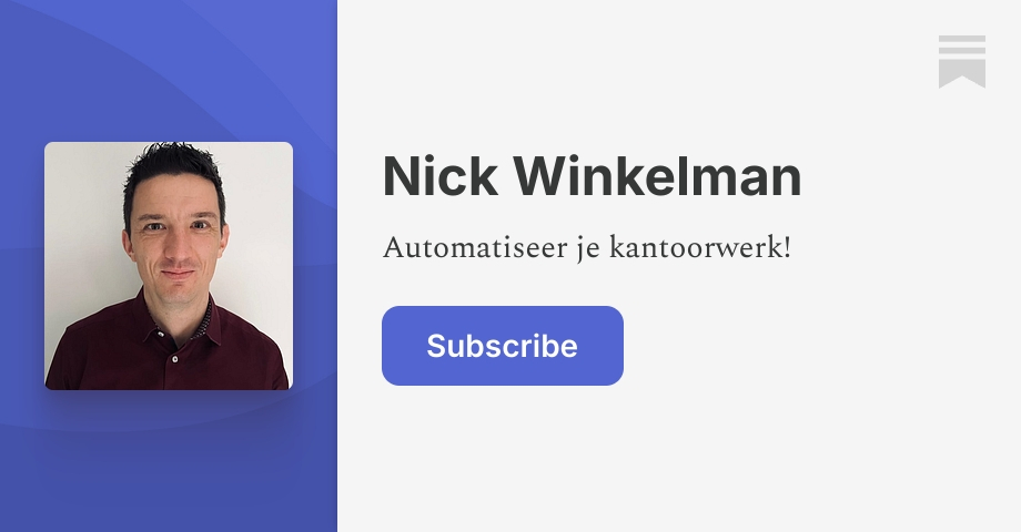 Nick Winkelman | Substack