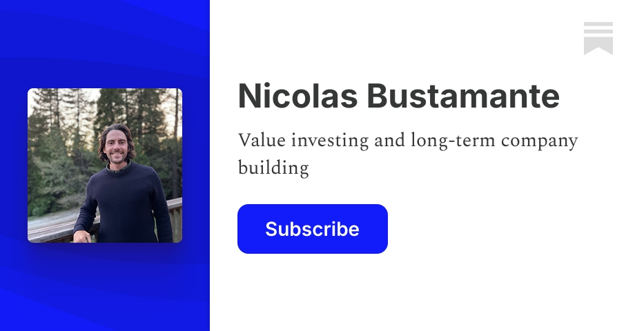 Nicolas Bustamante | Substack
