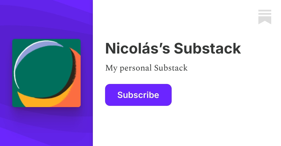 Nicolás’s Substack | Nicolás Deambrosi | Substack
