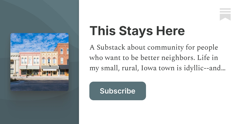 This Stays Here | Nicole Baart | Substack