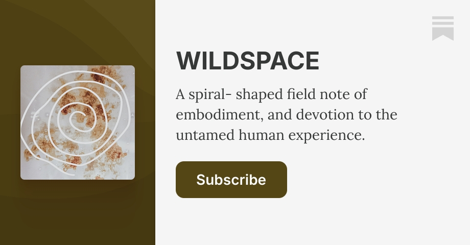 WILDSPACE | Nicole Panos | Substack
