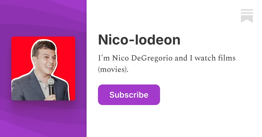 Nico-lodeon | Nico DeGregroio | Substack