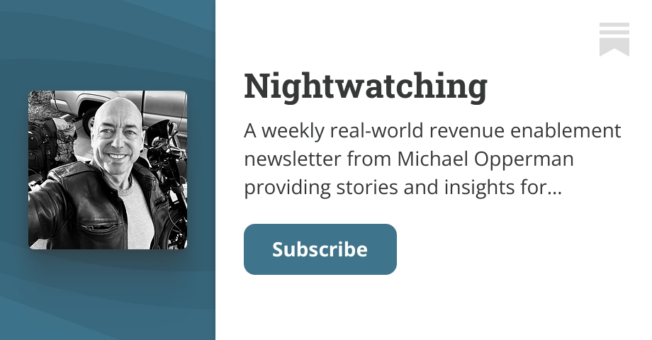 Nightwatching | Michael Opperman | Substack