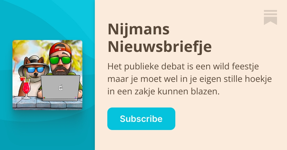 Nijmans Nieuwsbriefje | Bart Nijman | Substack
