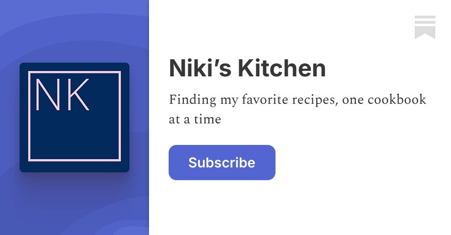 Niki’s Kitchen | Niki Hashemi | Substack