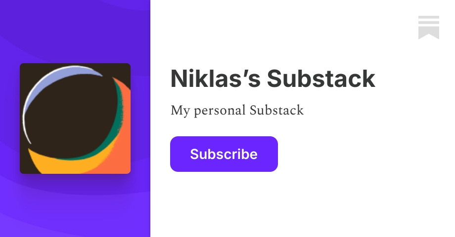 Niklas’s Substack | Niklas The Monarch | Substack