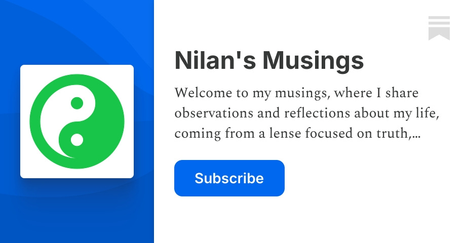 Minor Musings | Nilan Marktanner | Substack