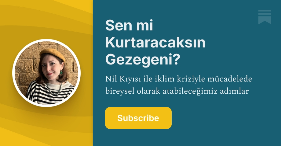 Sen mi Kurtaracaksın Gezegeni? | Nil Kıyısı | Substack