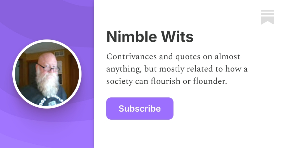 Nimble Wits | David Blecha | Substack
