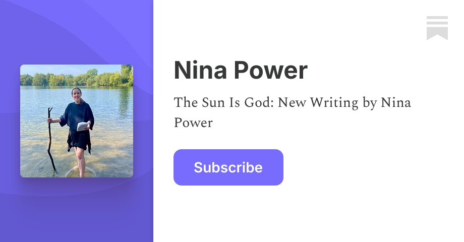 Nina Power | Substack