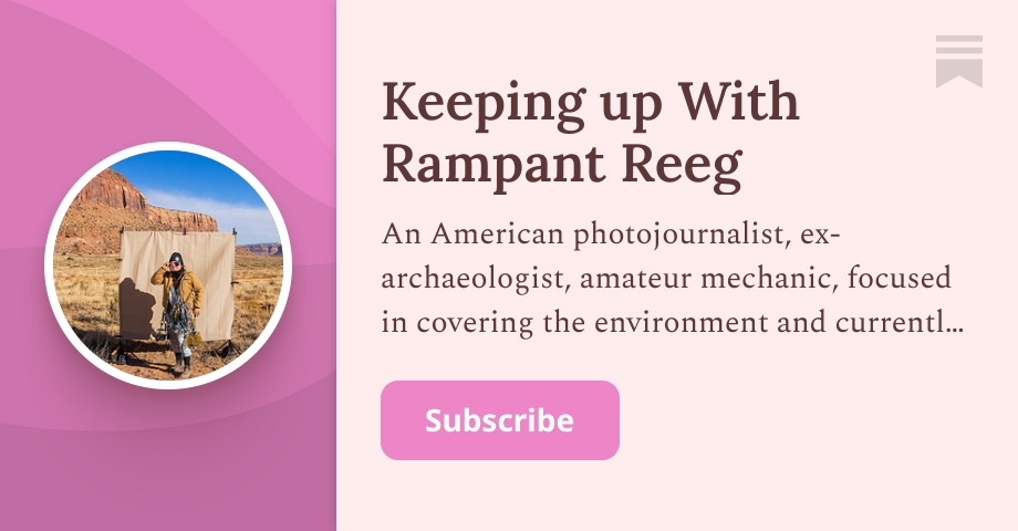 Keeping up With Rampant Reeg | Nina Alexandria Riggio | Substack