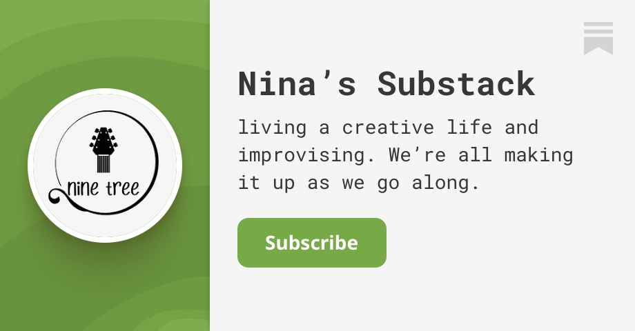 Nina’s Substack | Nina Tree | Substack