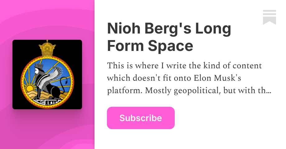 Nioh Berg's Iran Blog | Substack