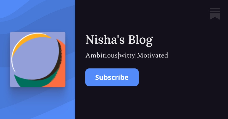 Nisha's Blog | Nisha Giri | Substack