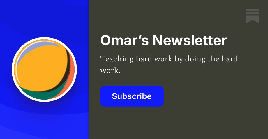 Omar’s Newsletter | Omar Njagi Ndungo | Substack
