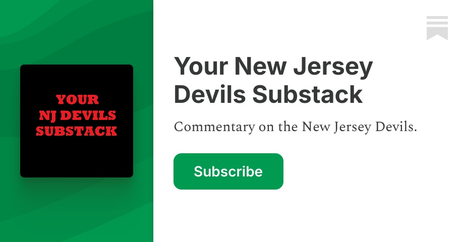 About - Your New Jersey Devils Substack
