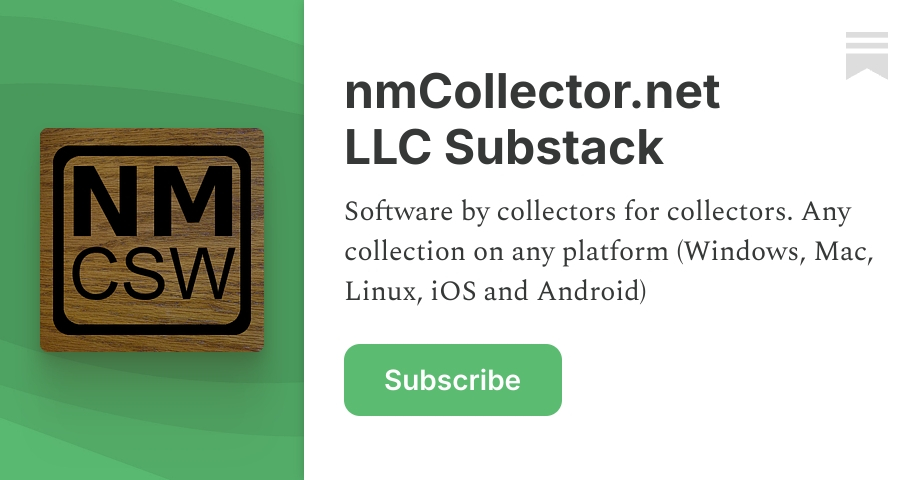 nmCollector.net LLC Substack | Clay Pryor | Substack